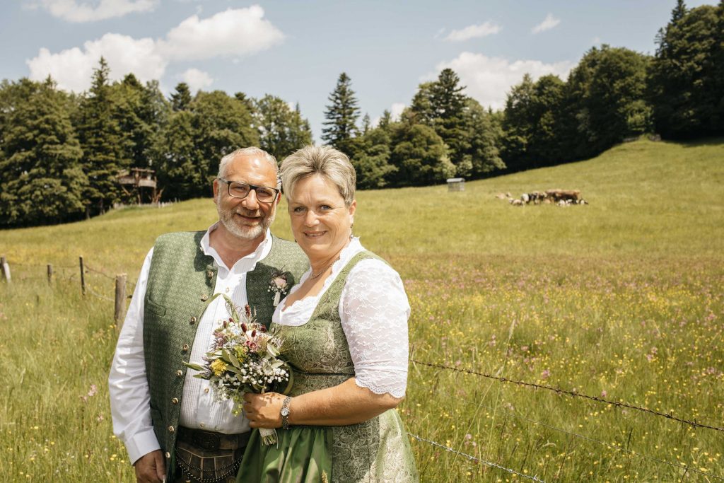 Hochzeitsfotografin Allgäu - Paar Annette & Christian